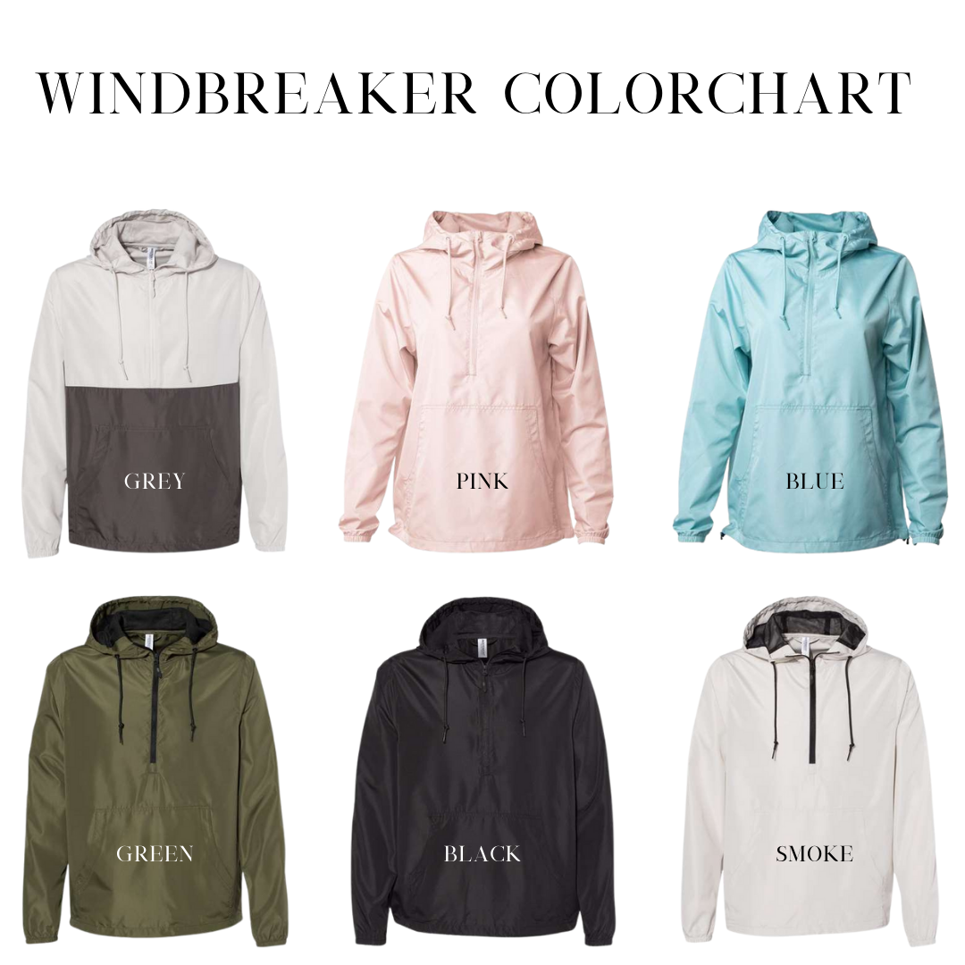 Monogram Embroidered Windbreaker – SimpLee Sweet Wholesale